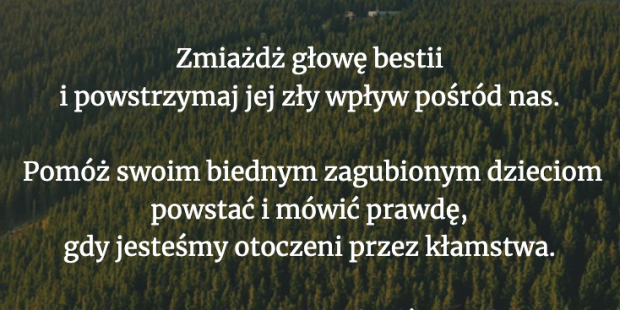 Modlitwa poranna dla ciebie na dziś [11 listopada]