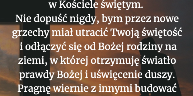 Modlitwa dla ciebie na dziś 31 grudnia 2023