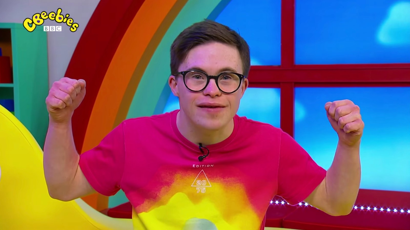 Pierwszy w historii prezenter z zespołem Downa