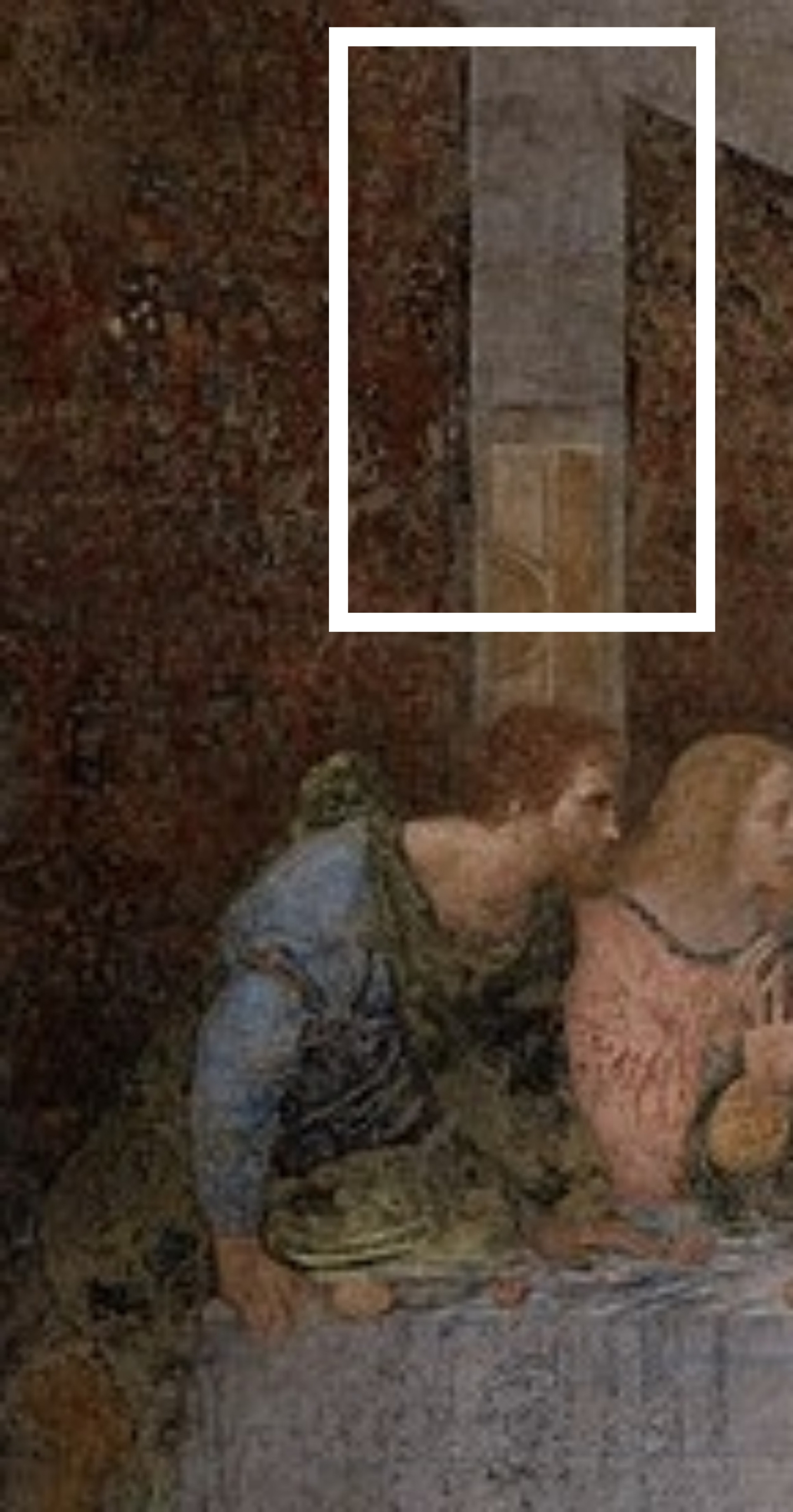 Postać z Całunu Turyńskiego ukryta na „Ostatniej wieczerzy"