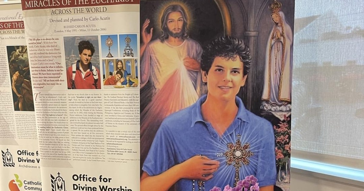 Wystawa „Cuda Eucharystyczne” bł. Carla Acutisa w Hollywood!