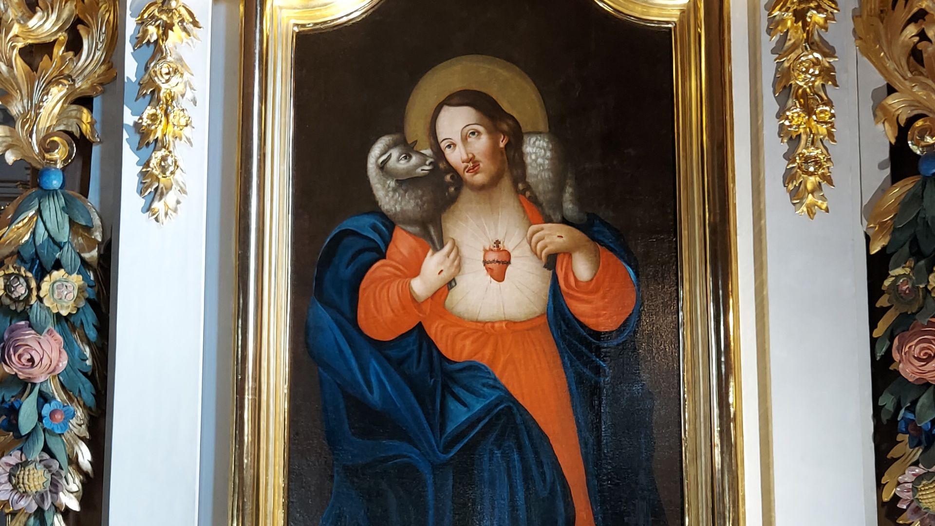 Obraz Najświętszego Serca Jezusa w Milejczycach