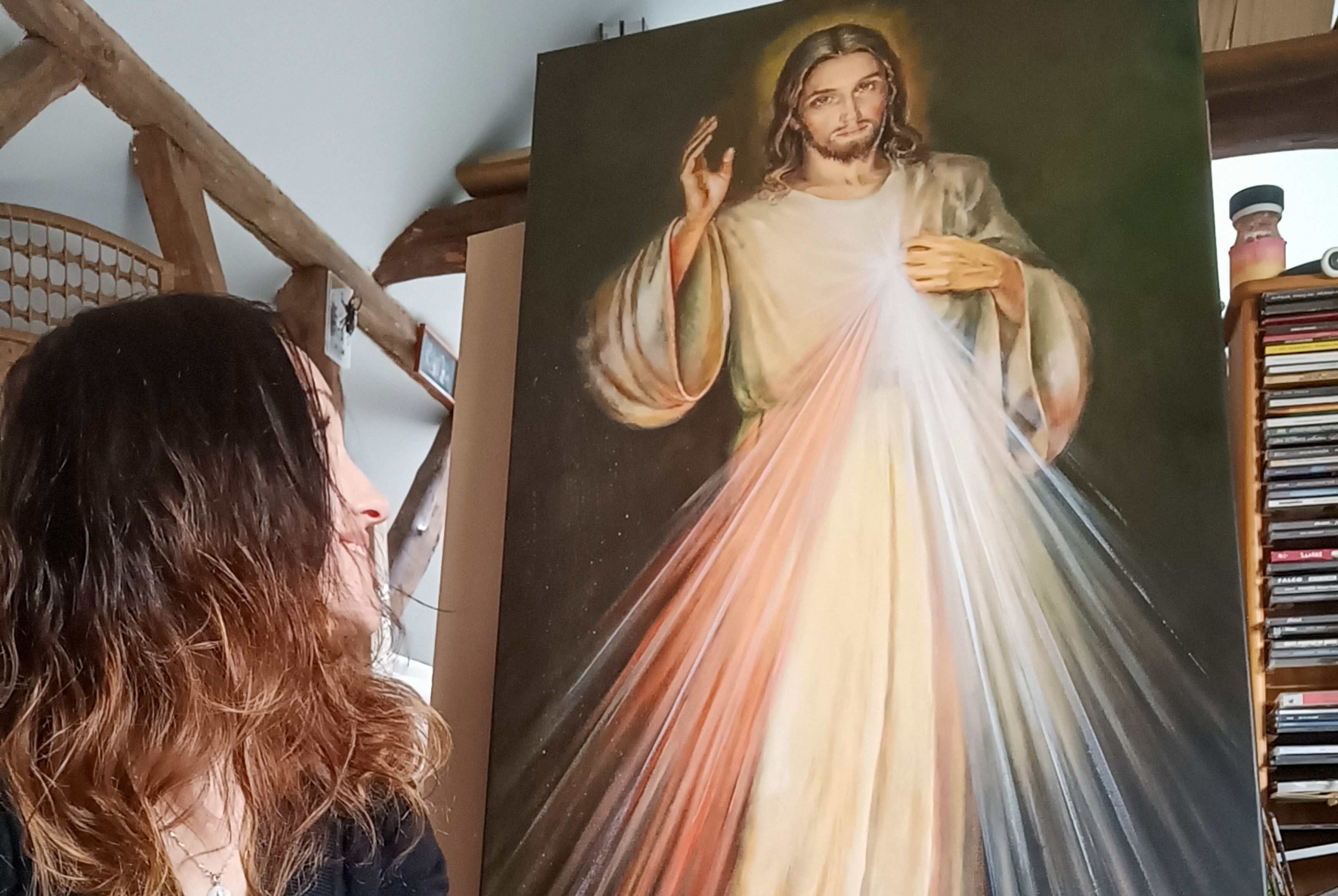 „Jestem Bożym ołówkiem” — mówi Anna Janowiak-Markiewicz.